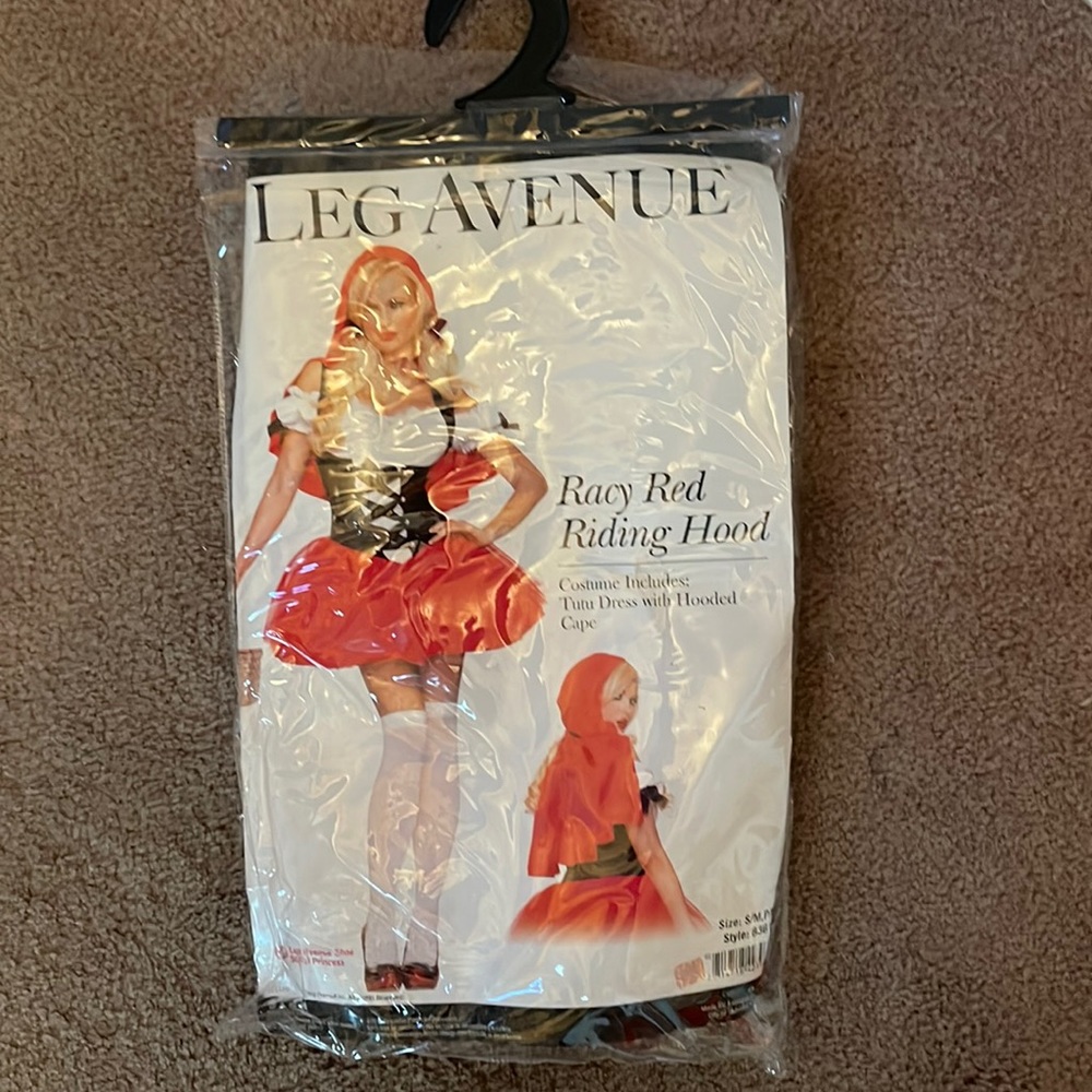 Racy Red Riding Hood Sexy Halloween Costume - Gem